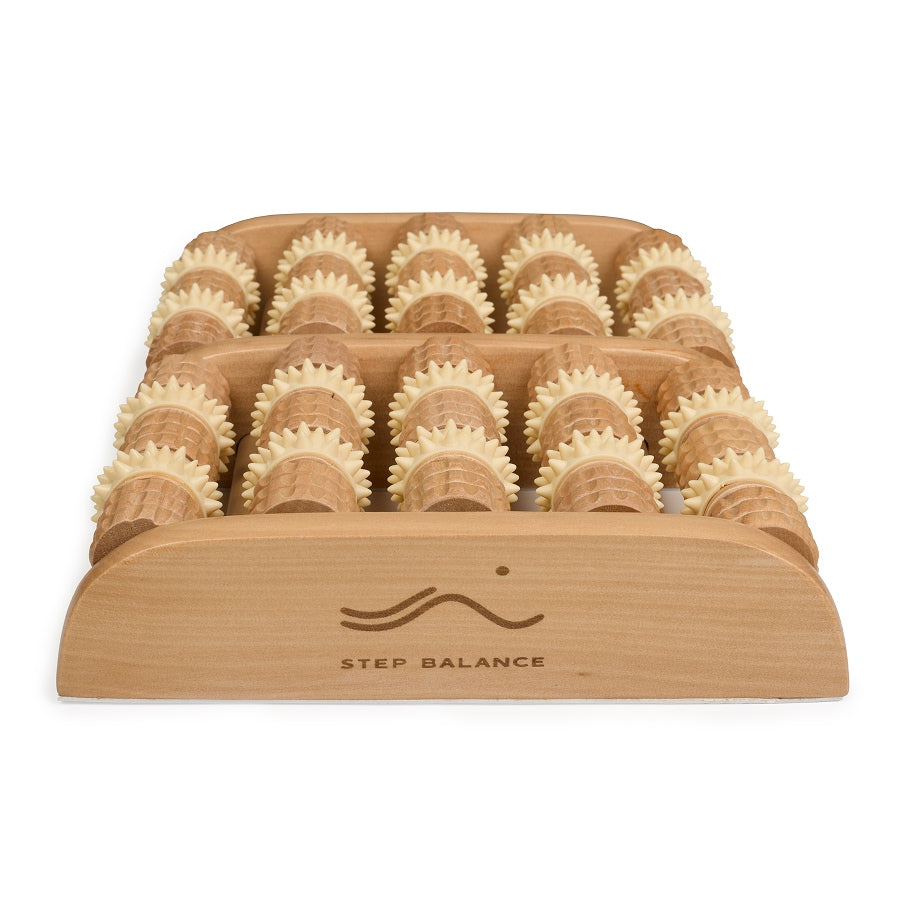 Reflexroll™ Wooden Foot Massager – STEP BALANCE